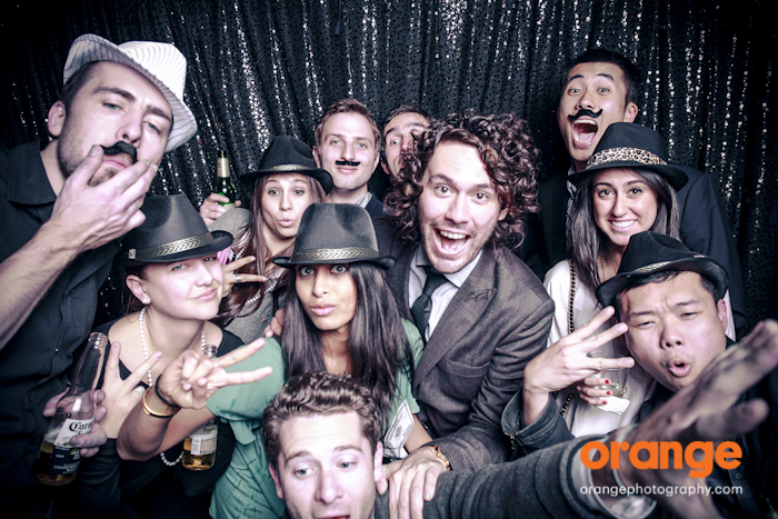 Prohibition Playground / Gatsby Photo Booth - Orange Photography