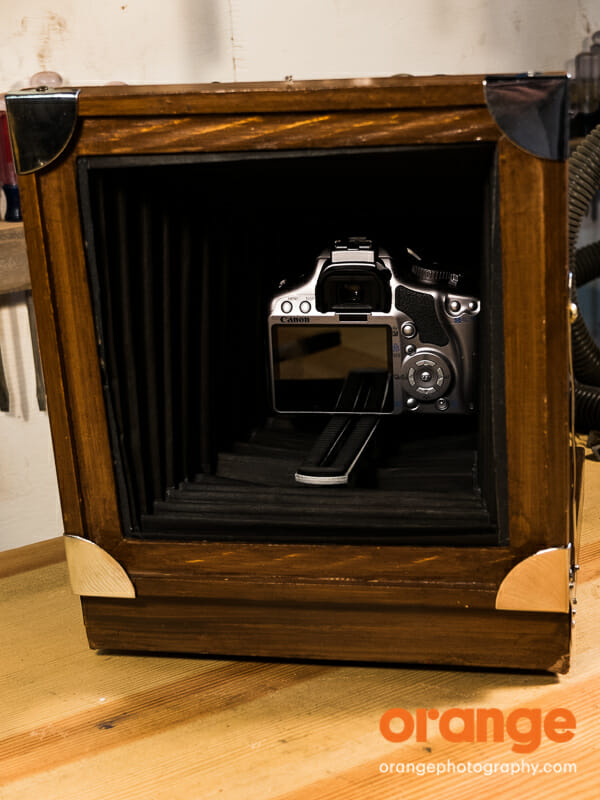Vintage Photo Booth Rental/Camera Build Project - Orange Photography